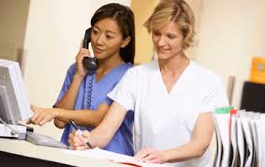 healthcare assistants and nurses